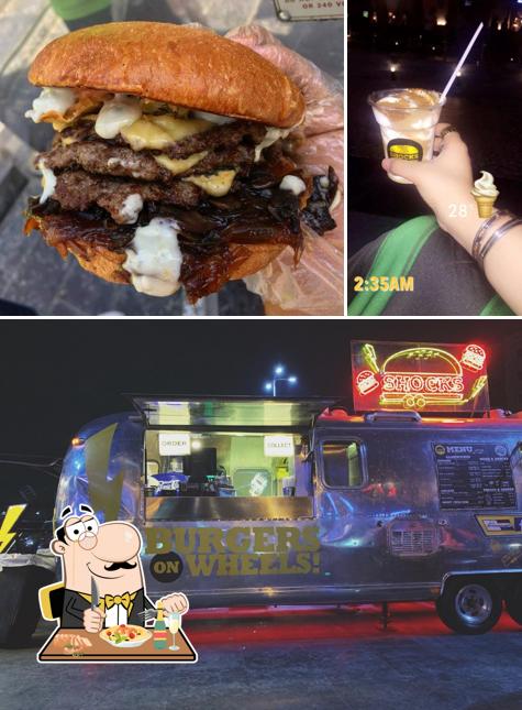 Shocks Burger restaurant, New Cairo City, 38HX+433 - Restaurant menu ...