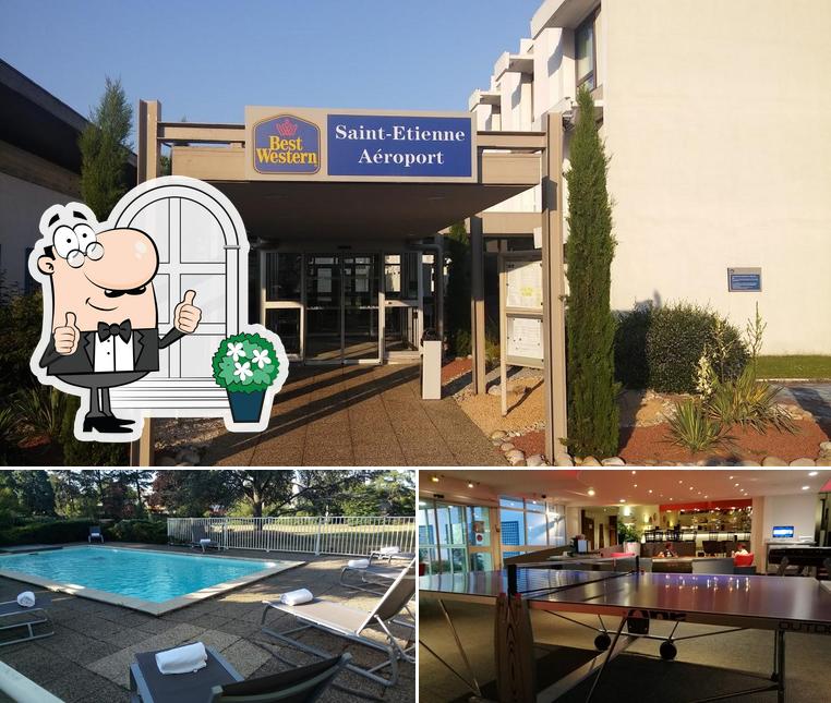 Best Western Saint Etienne Porte Du Forez Andrézieux Bouthéon Menu