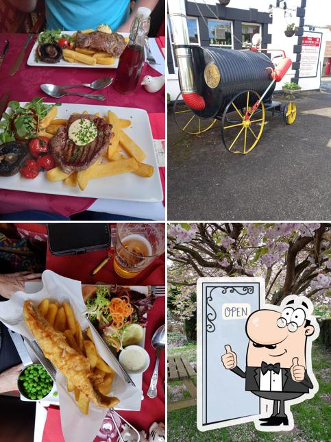 The Old Station Inn in Hallatrow - Restaurant menu and reviews