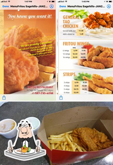 Fritou Chicken, 50 Sage Hill Passage NW in Calgary - Restaurant menu ...