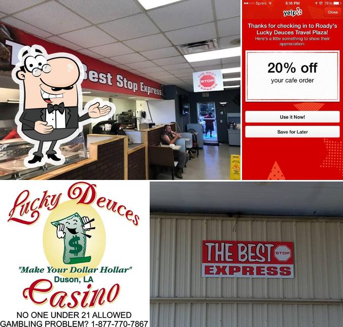 Roady's Lucky Dueces Travel Plaza in Duson - Restaurant reviews