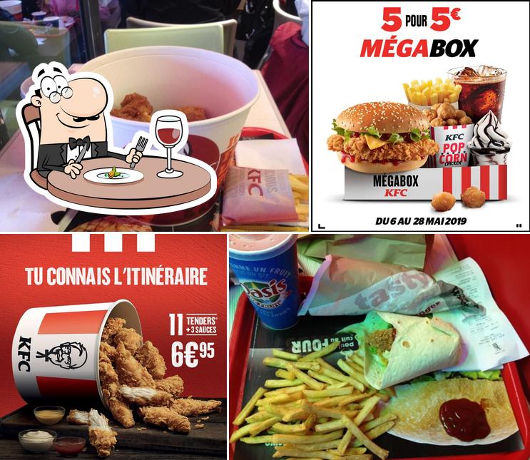 KFC Paris Châtelet, Paris, Les Halles (métro de Paris) - Menu du ...