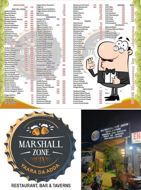 Marshall zone (Yaara Da Adda), Panchkula - Restaurant menu, prices and ...