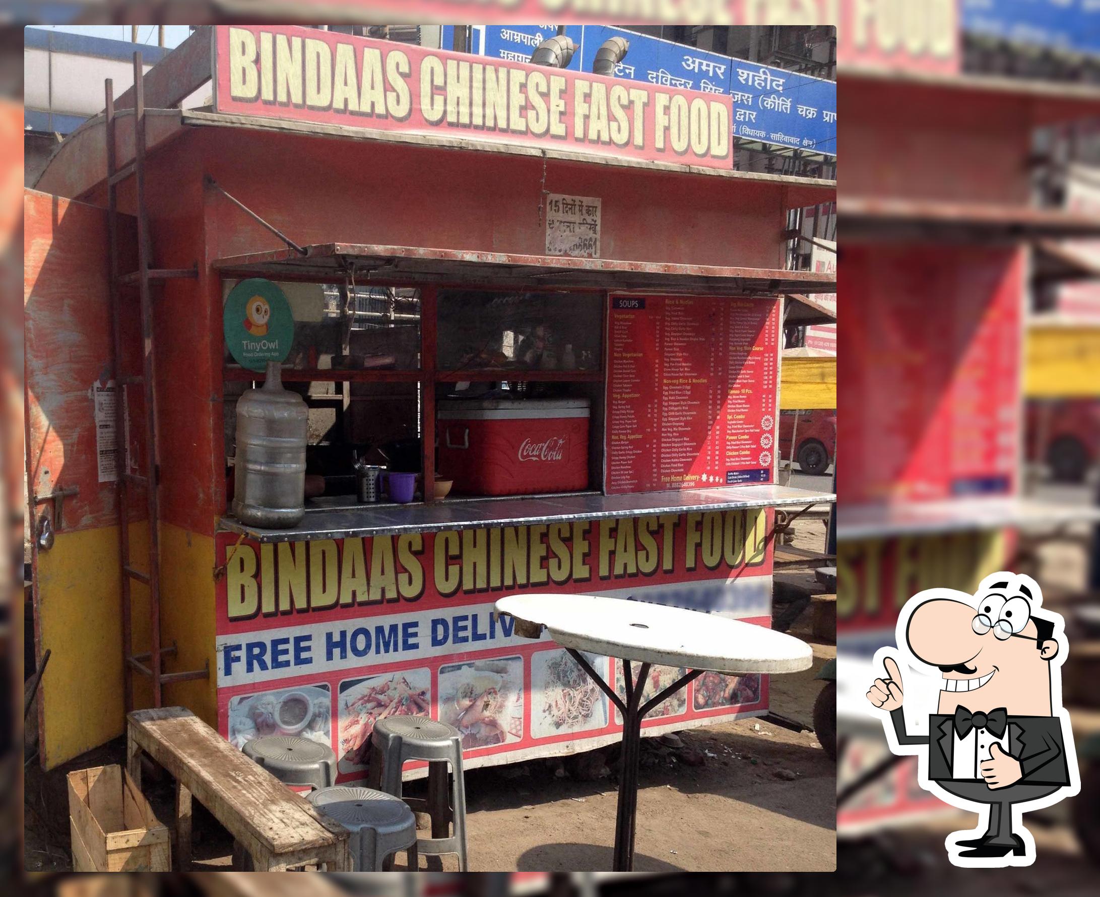 Bindas Chinese Fast Food, Ghaziabad, Near Mahagun Mansion - Restaurant menu