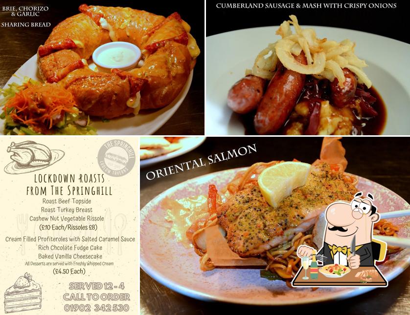 The Spring Hill, Wolverhampton - Restaurant menu, prices and reviews