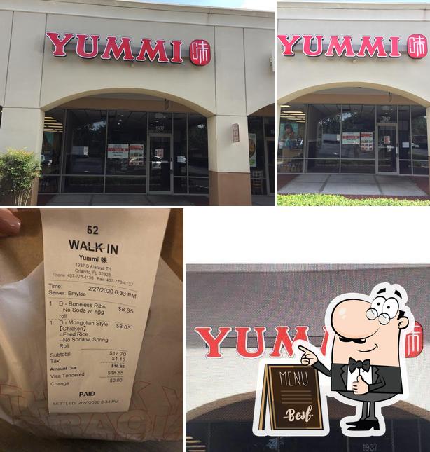 Yummi 味 in Orlando - Restaurant menu and reviews