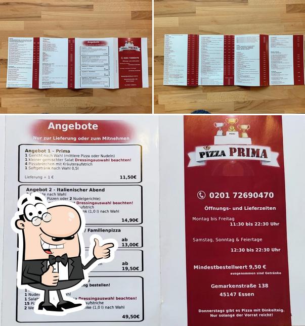 Pizza Prima, Essen - Speisekarte, Preise und Bewertungen
