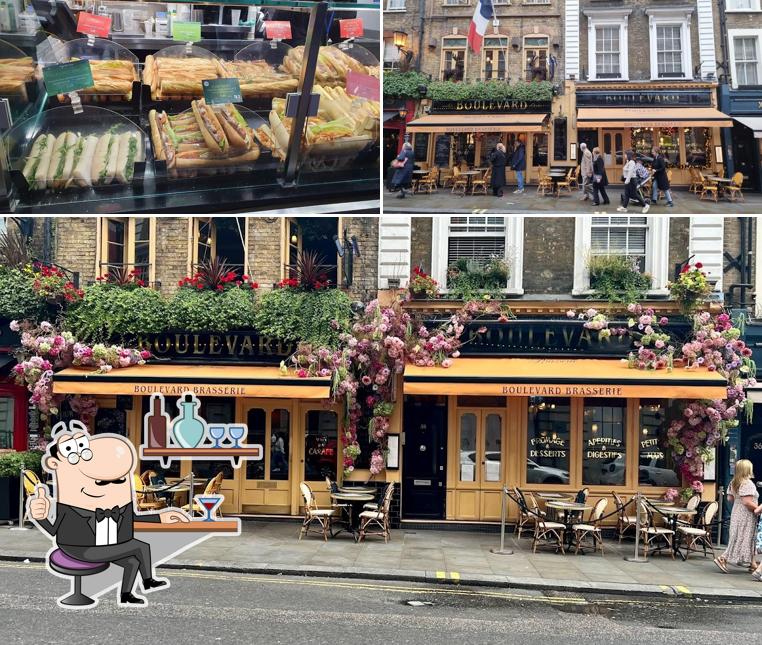 Boulevard Brasserie, London - Restaurant menu, prices and reviews
