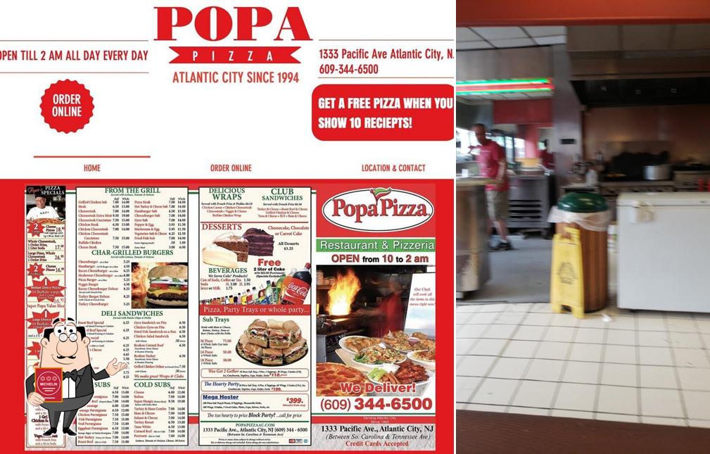 A C Popa Pizza in Atlantic City - Restaurant menu and reviews