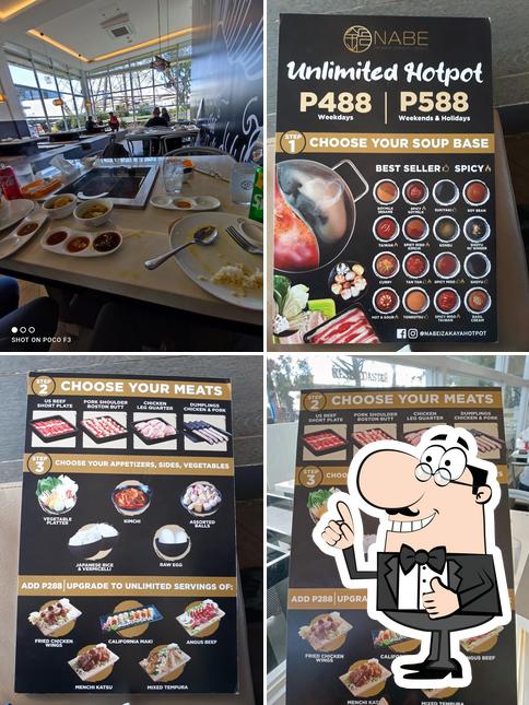 Nabe Unlimited Japanese Hotpot - Skyranch Tagaytay, Tagaytay - Menú del ...
