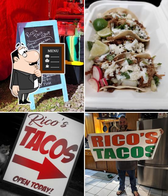 Rico's Taco Shop in Volcano - Restaurant menu and reviews