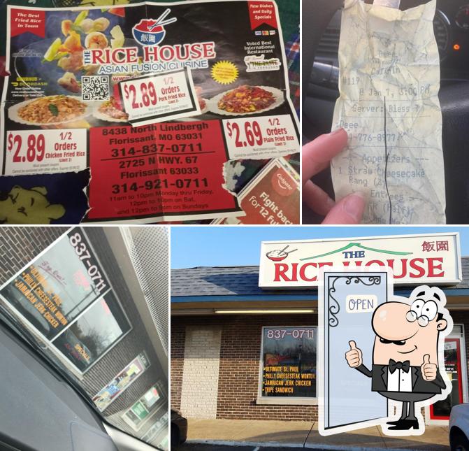 The Rice House, 8438 N Lindbergh Blvd in Florissant - Restaurant menu ...