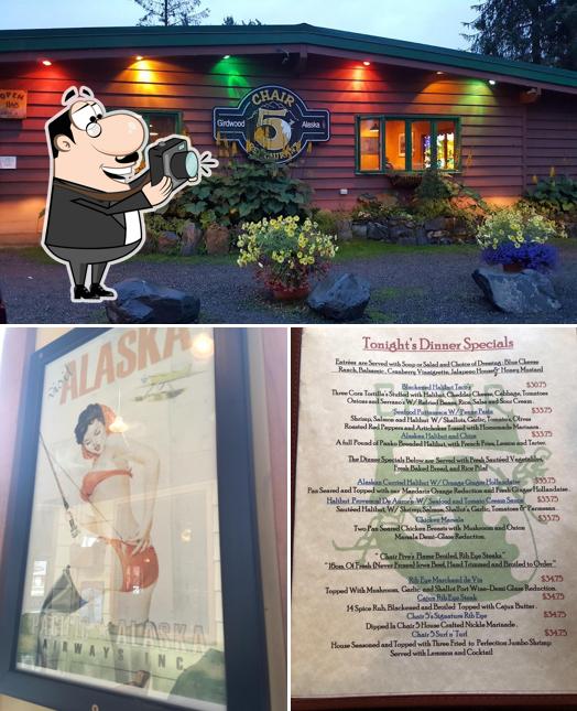 Menu of Chair 5 Restaurant, Anchorage, 171 Lindblad Ave - american ...