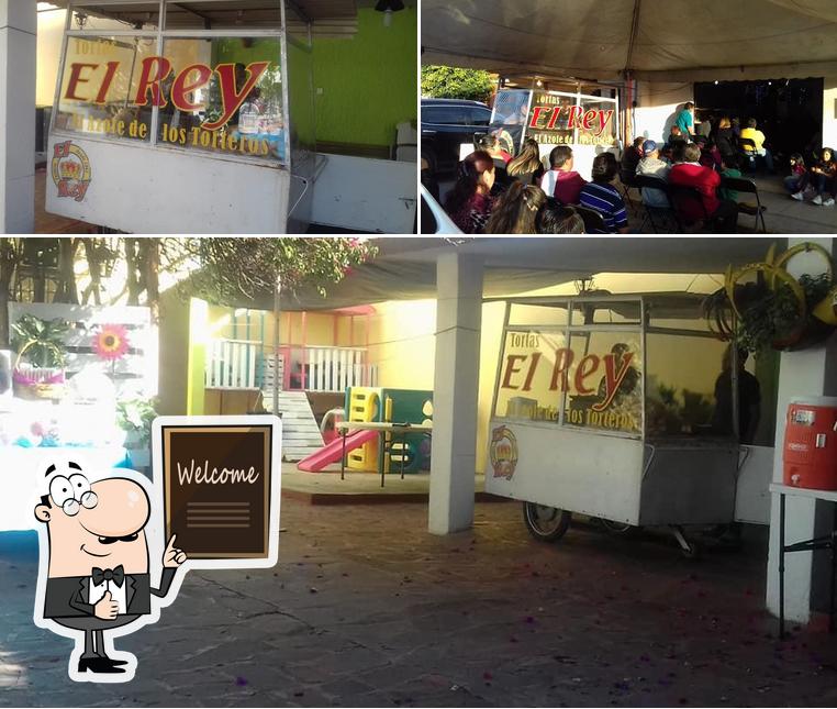 Tortas el Rey restaurant, San Luis Potosi, Calle Prol. Dalias 1A ...