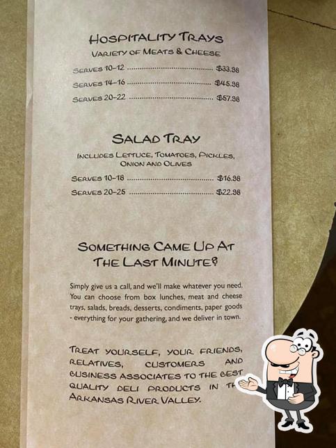 The Smokehouse Deli of Russellville, Russellville - Restaurant menu ...