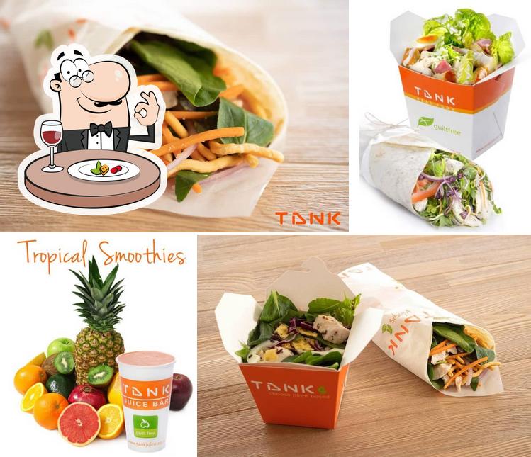 Tank Juice Bar, Auckland, 57-65 Maki Street - Carta del restaurante