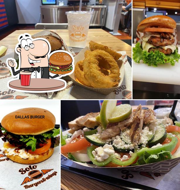 Solo Burgers & Wings in Dallas - Restaurant menu and reviews