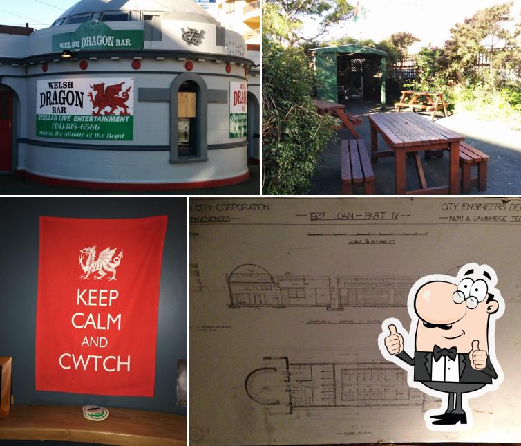 The Welsh Dragon Bar, Wellington - Restaurant menu, prices and reviews