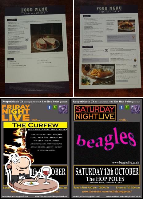 The Hop Poles, London - Restaurant menu, prices and reviews