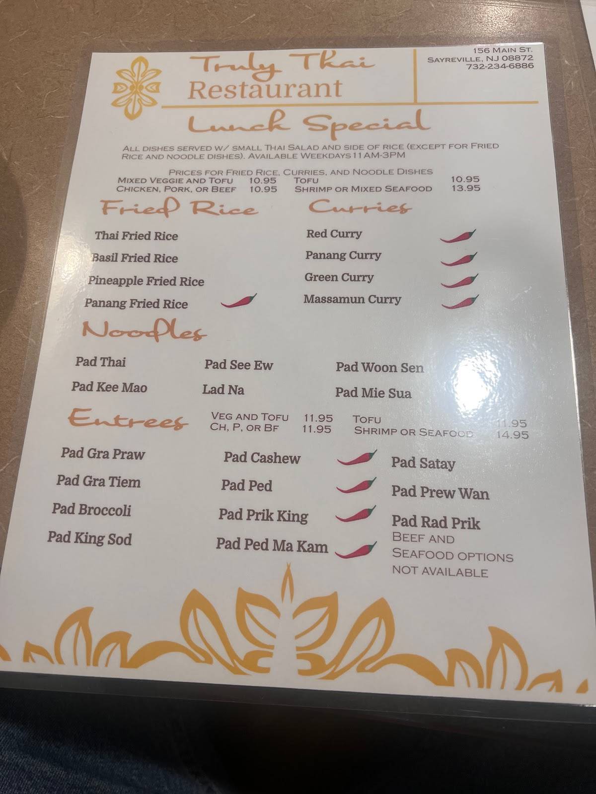 Menu at , Sayreville