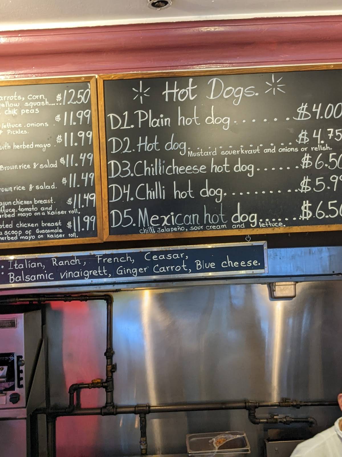 Menu at 77 Burger pub & bar, New York City, 77 Pearl St