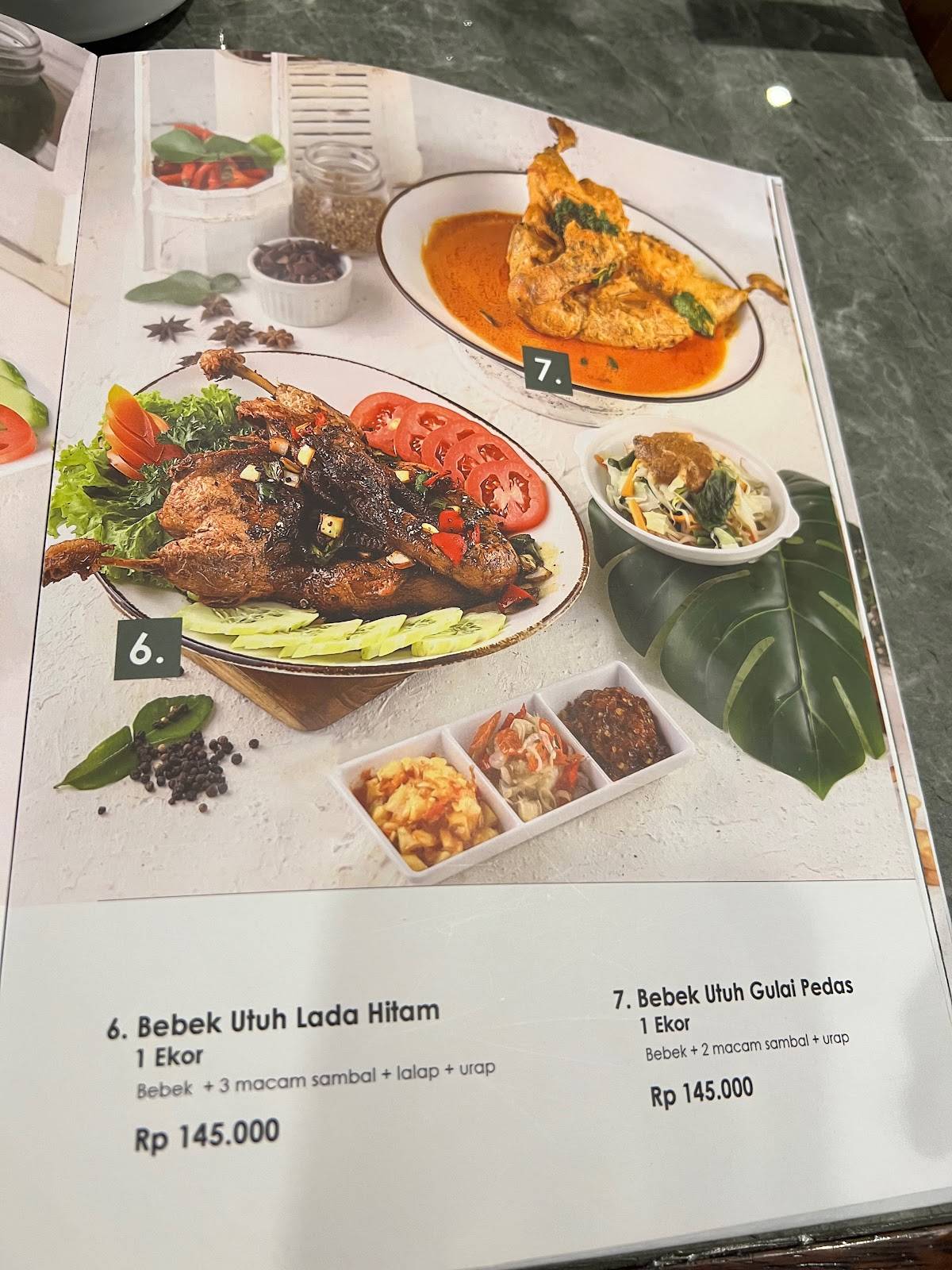 Menu at Akibat Bebek Muda Gading Serpong restaurant, Curug Sangereng