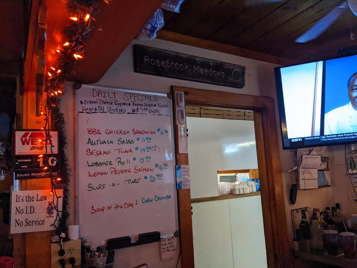 Menu at Almost There Restaurant, Albany, White Mountain Hwy
