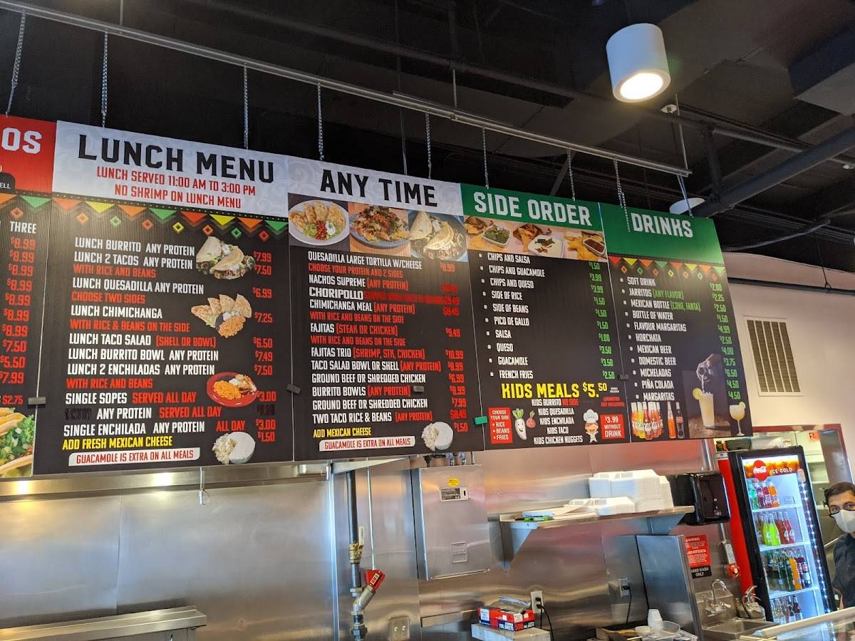 Menu at Amigos Mexican Grill Ankeny restaurant, Ankeny