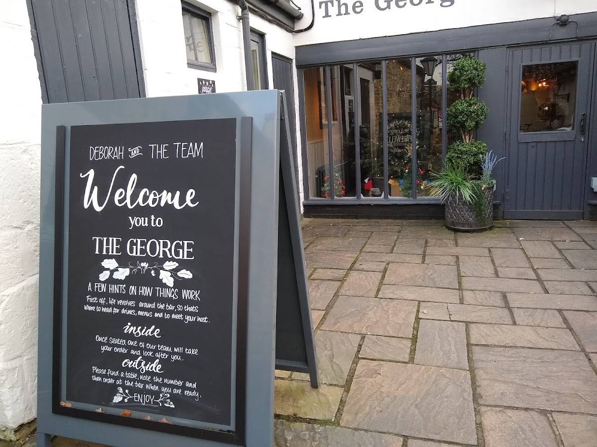 Menu at George Inn pub & bar, Bath, Mill Lane