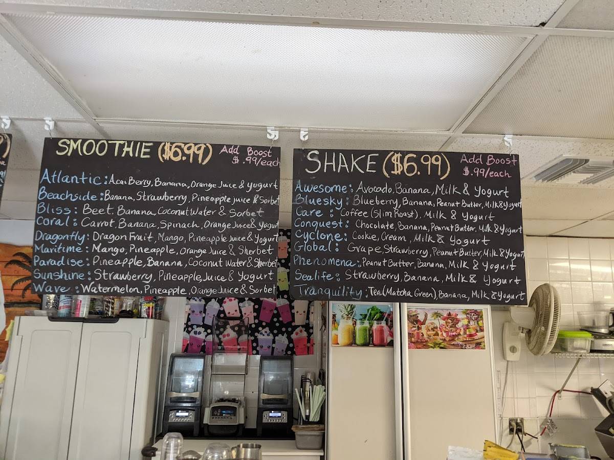 Menu at Beach Bites pub & bar, Wabasso Beach