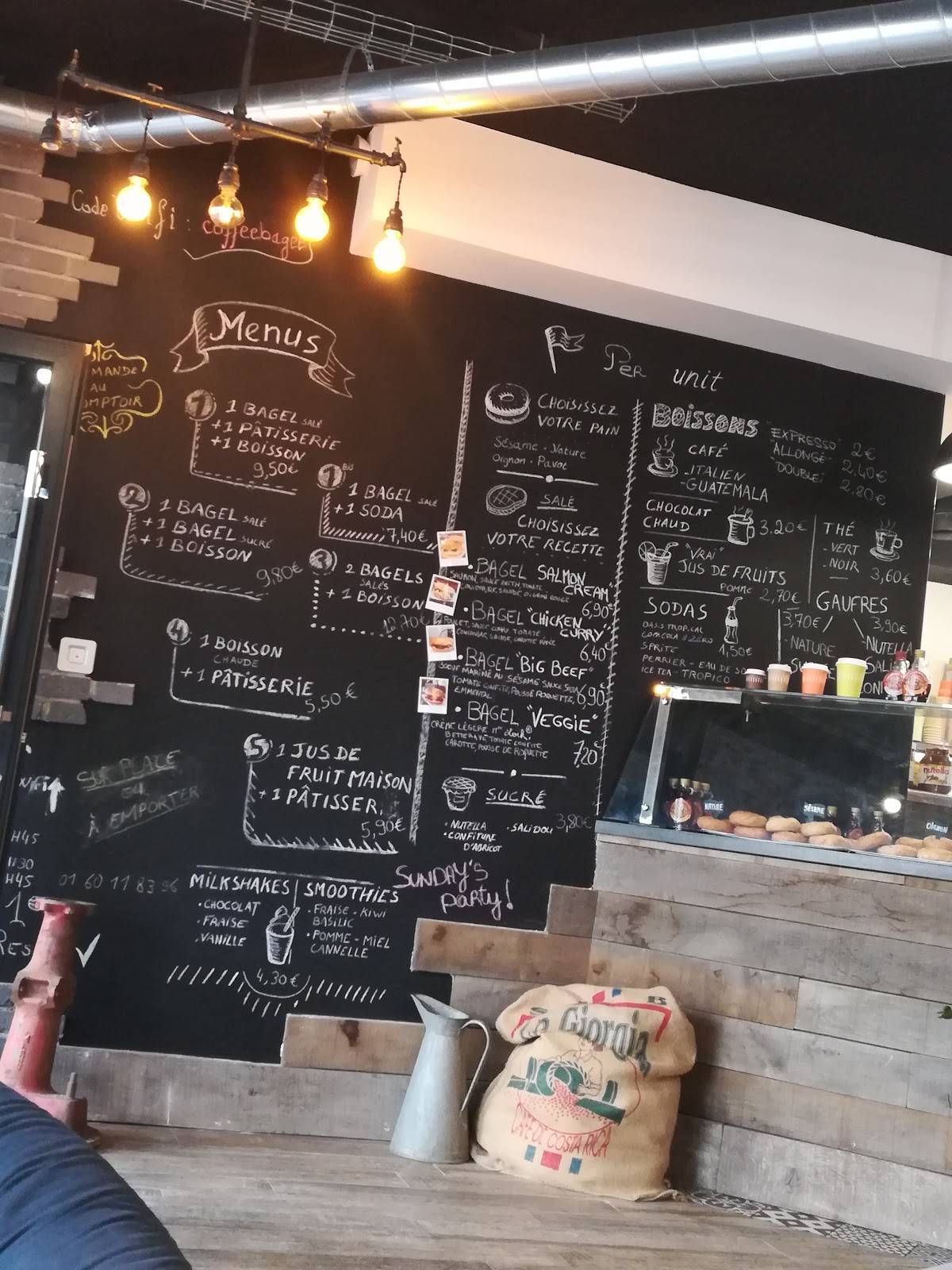 Carta del restaurante Before After Coffee, Palaiseau