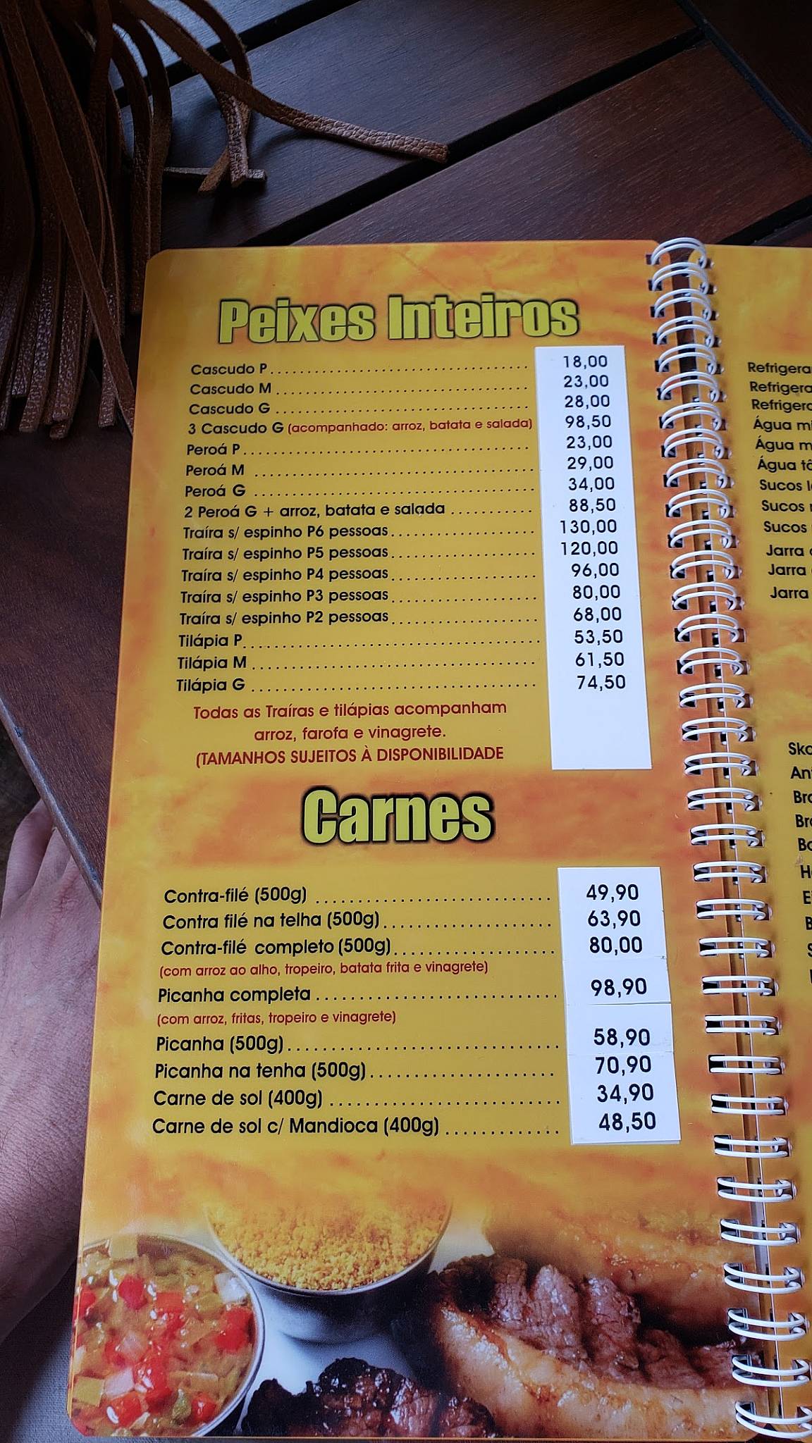 Menu em Chico do Peixe Floramar restaurante, Belo Horizonte