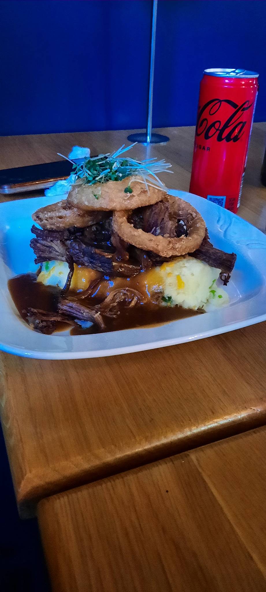 Menu at Binkys Belmont cafe, Belfast