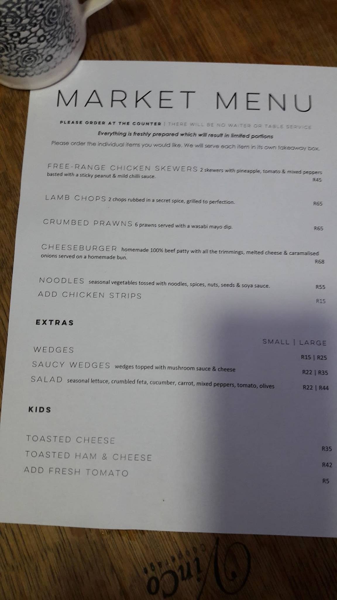 Menu at Cafe Hugo / Hugo Roastery, Worcester, Shop 13