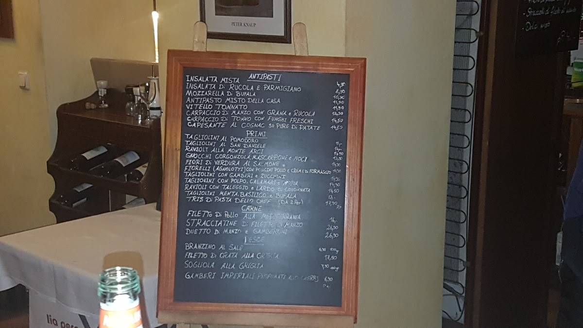Speisekarte von Casa Italiana restaurant, Linz, Johann-Konrad-Vogel ...