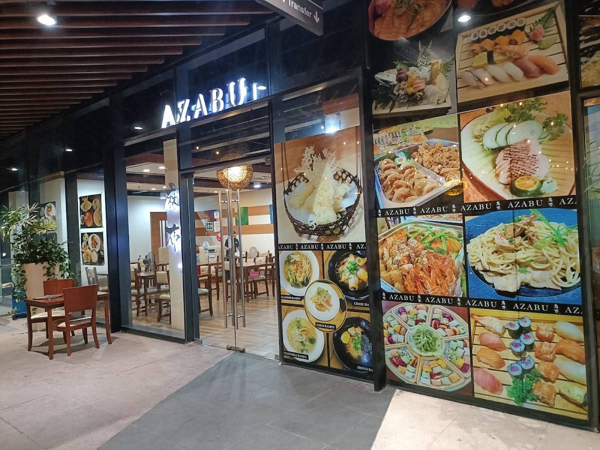 Menu at Azabu restaurant, Cebu City, 8W36+HP6
