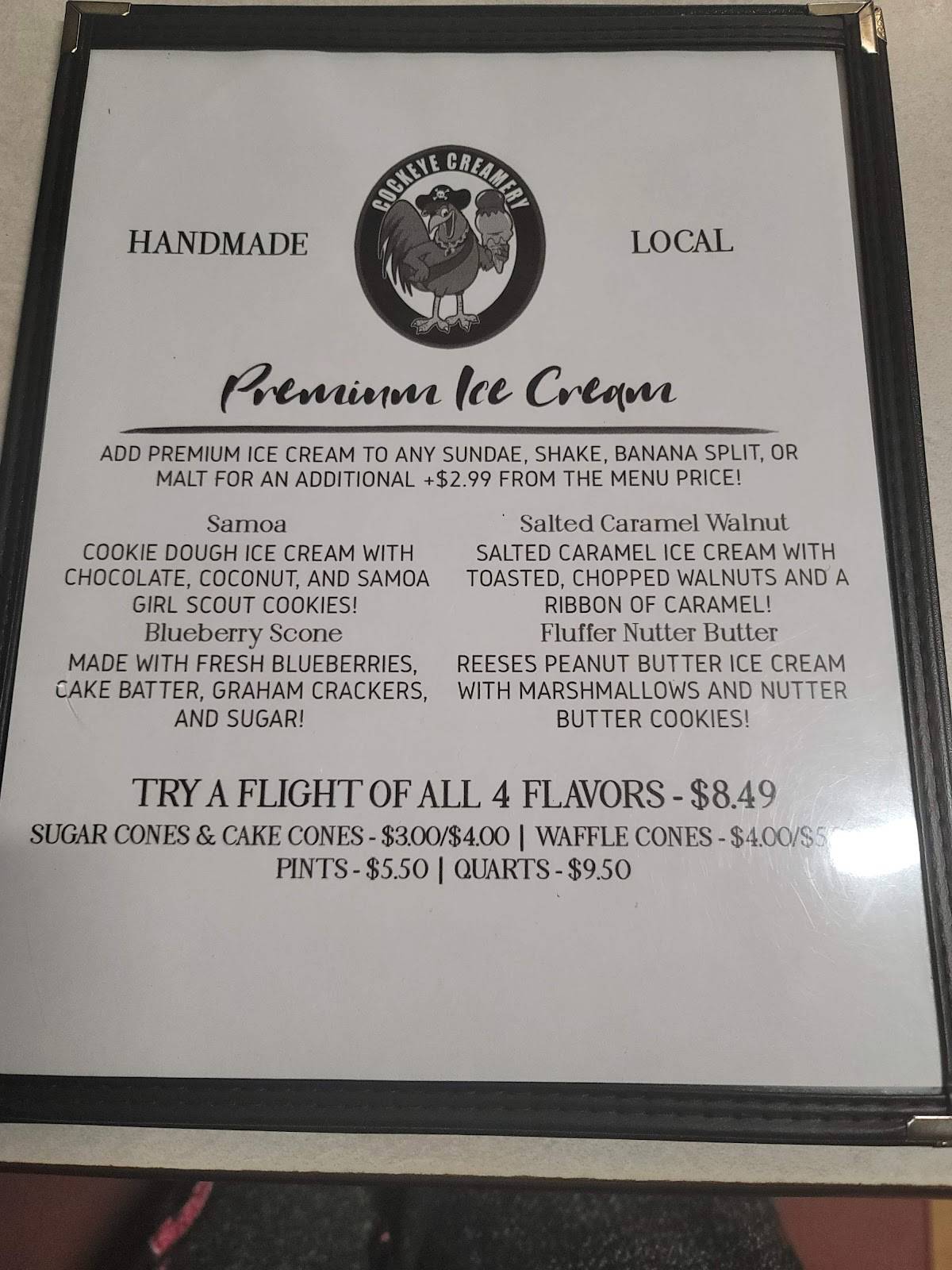 Menu at Carla's Corner Cafe, Columbiana