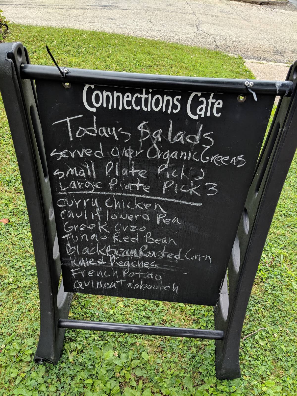 Menu at Connections Cafe, Ligonier