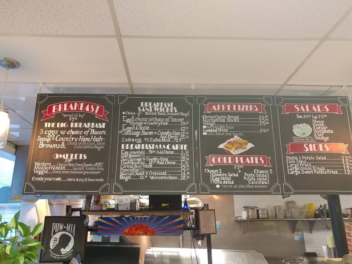 Menu at Courthouse Market & Grill restaurant, Goochland