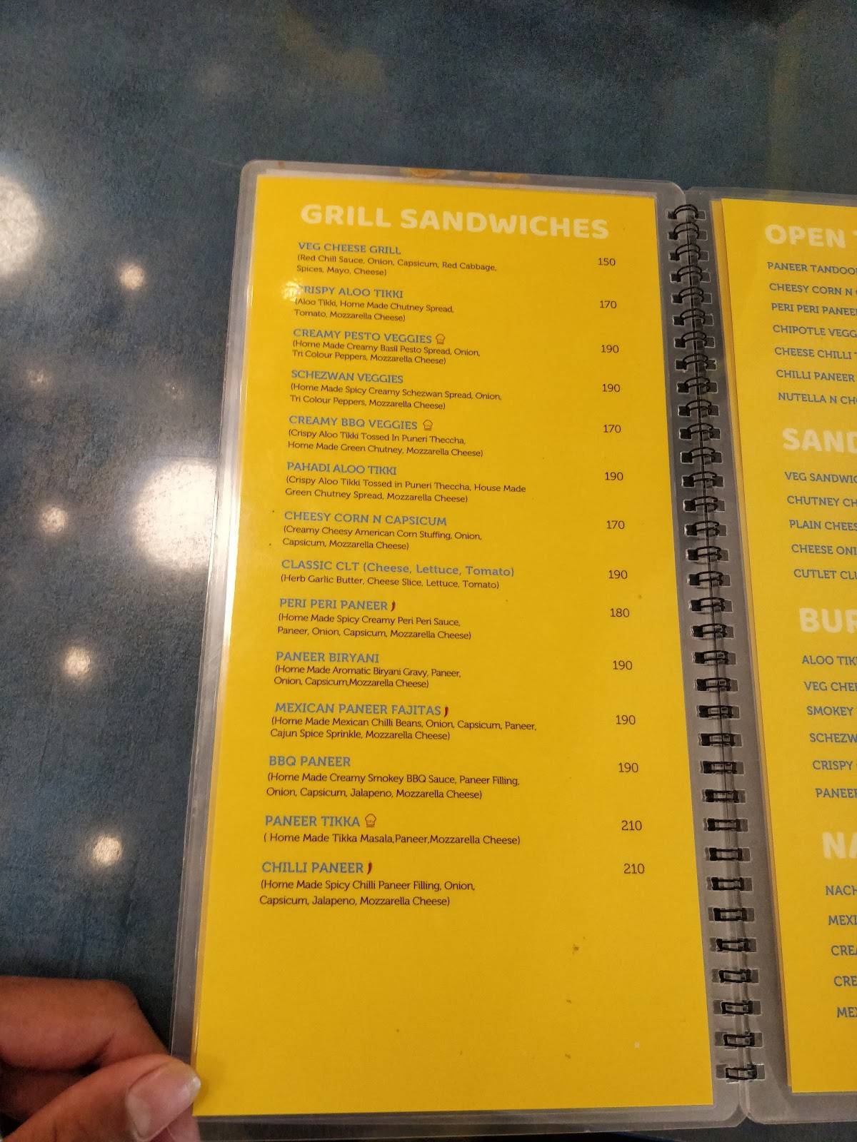 Menu at Crazy Cheesy Cafe Law College Road, Pune, Crazy Cheesy Cafe