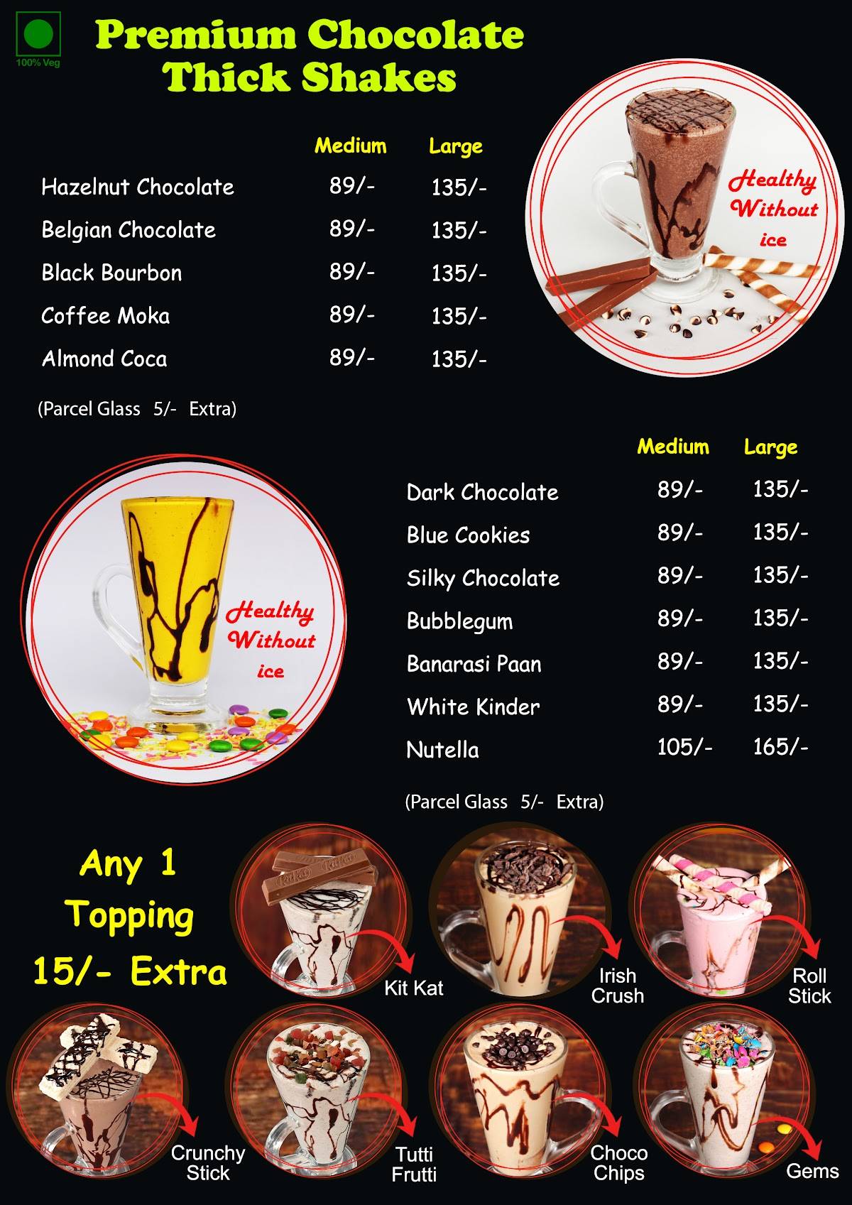 Menu at Creamy Cool NL College, Mumbai