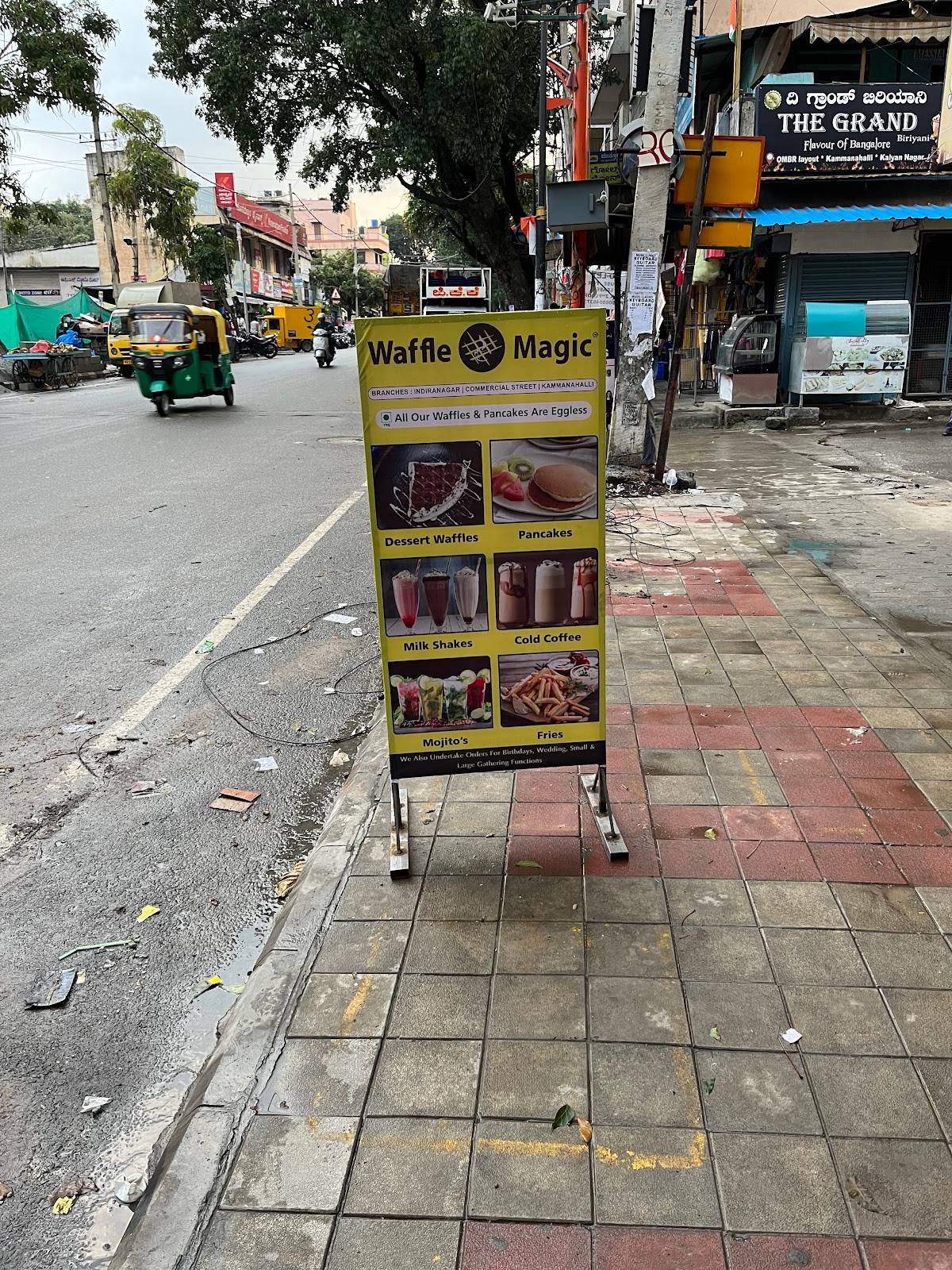Menu at Waffle Magic, Bengaluru, 9 3rd cross