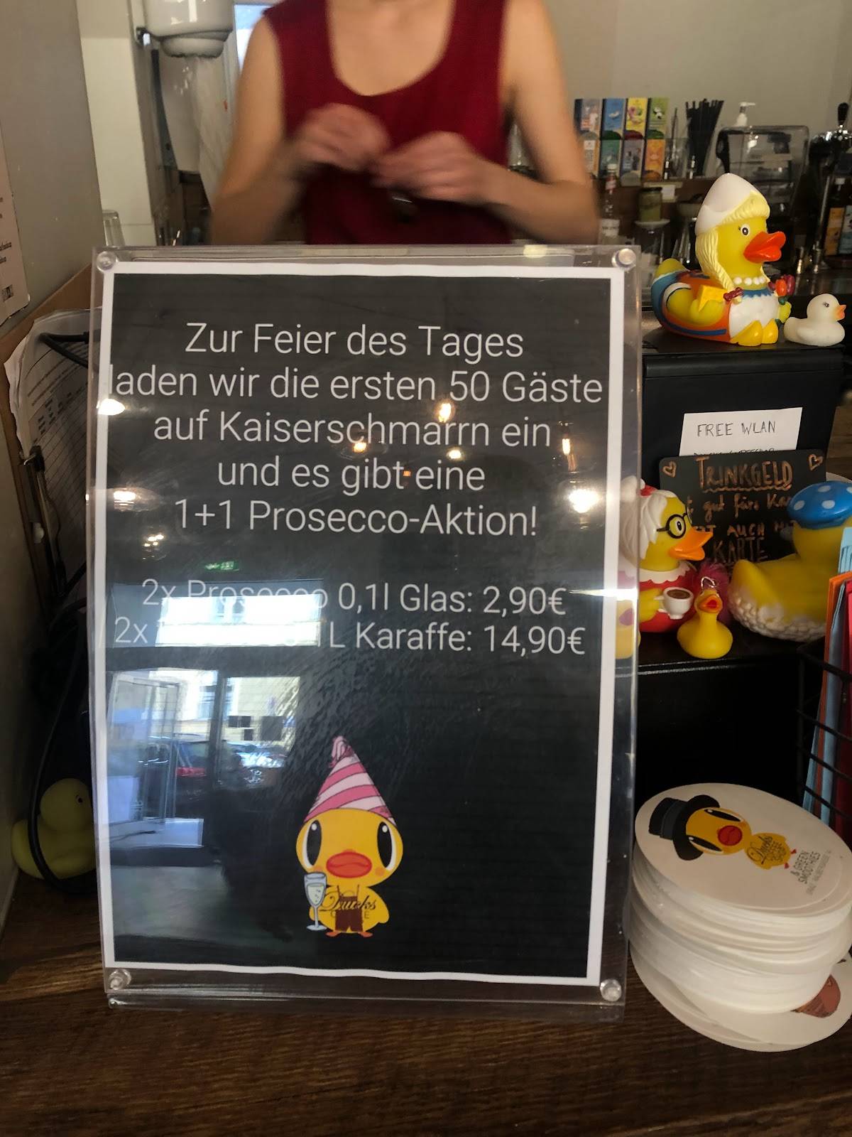 Speisekarte von Ducks Coffee Shop cafe, Graz