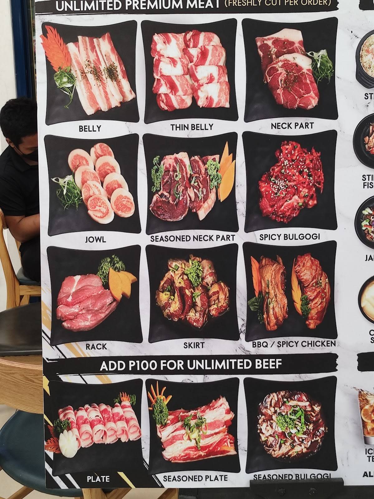 Menu at Fantastic Baka SM North Towers restaurant, Quezon City, MU 111 ...