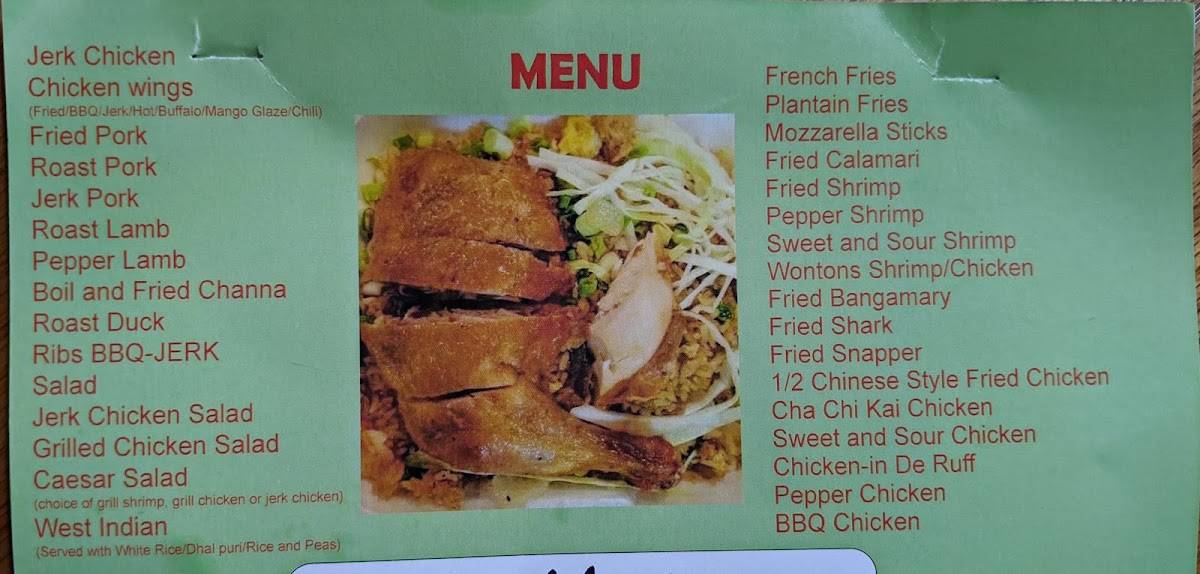 Menu at Food Hut pub & bar, New York City, Rockaway Blvd
