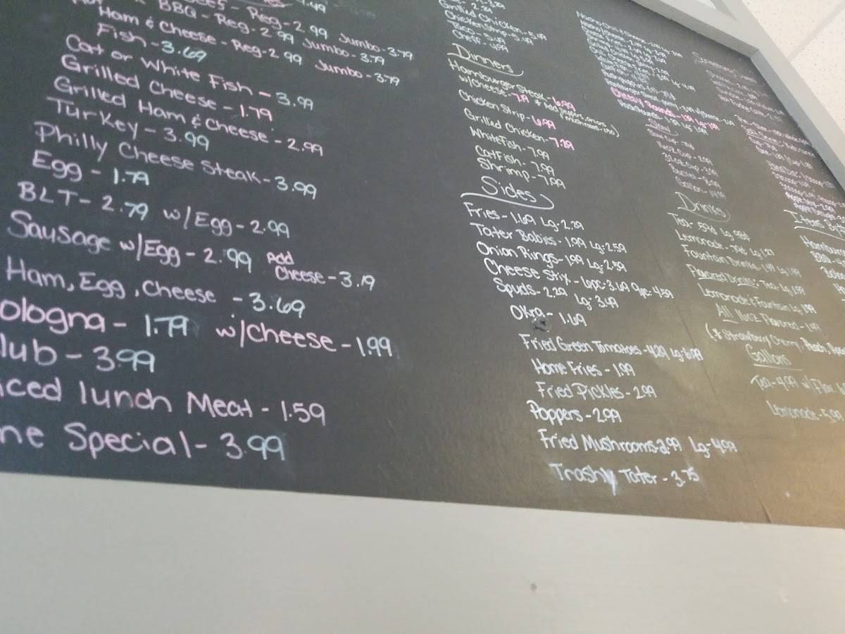 Menu at Front Porch Store & Deli restaurant, Fort Blackmore