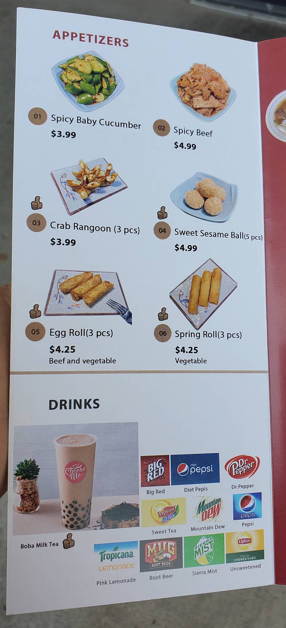 Menu at Fun noodle bar Slide Rd, Lubbock, Slide Rd ste 8