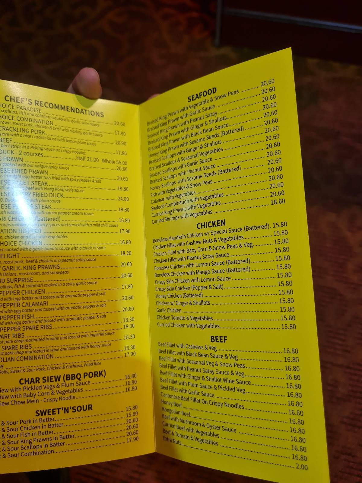 Menu at Good Choice Chinese Restaurant, Helensvale
