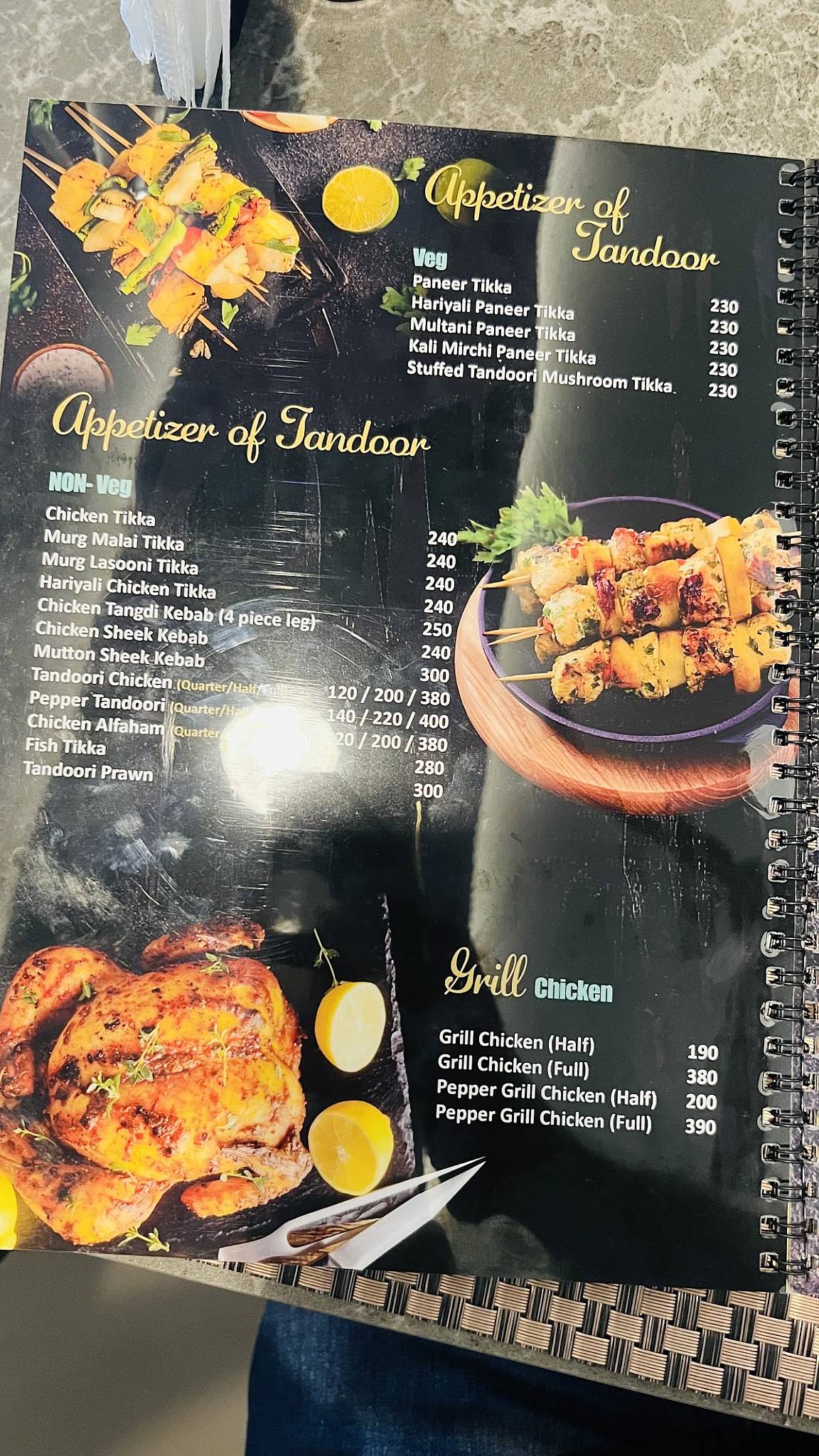 Menu at Aradhanas Restaurant, Coimbatore
