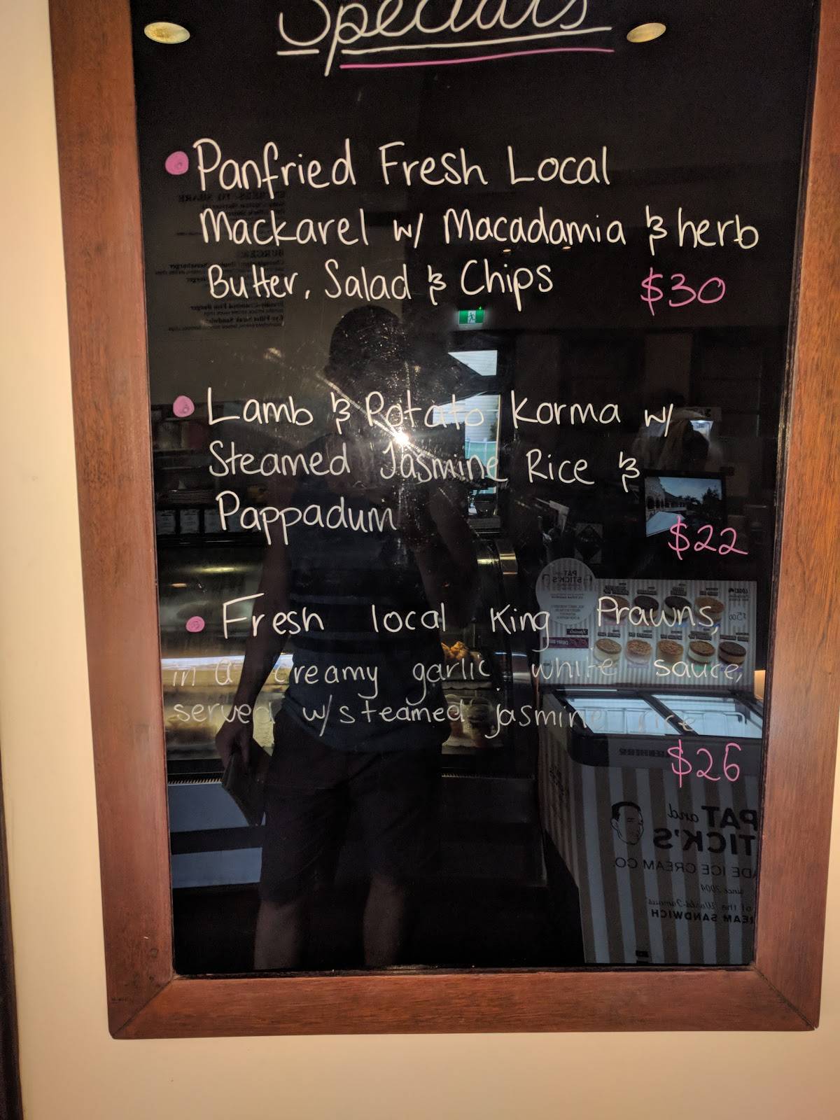 Menu at Hotel Brunswick pub & bar, Brunswick Heads